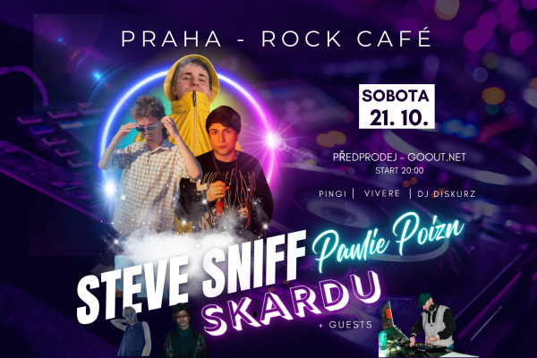 Steve Sniff & Pawlie Poizn, Skardu and more | Rock Café
